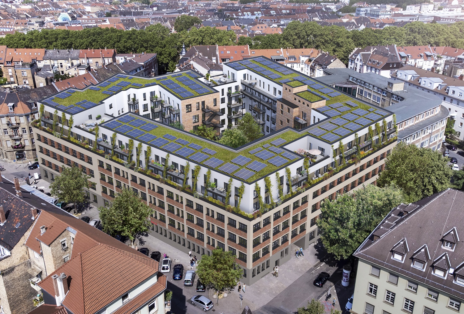 Baustart im Aachener Osten: Auf einem rund 1.100 m² großen Grundstück ...